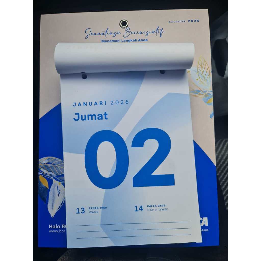 Jual Kalender kalendar 2026 26 calender calendar bulanan sobek harian ...