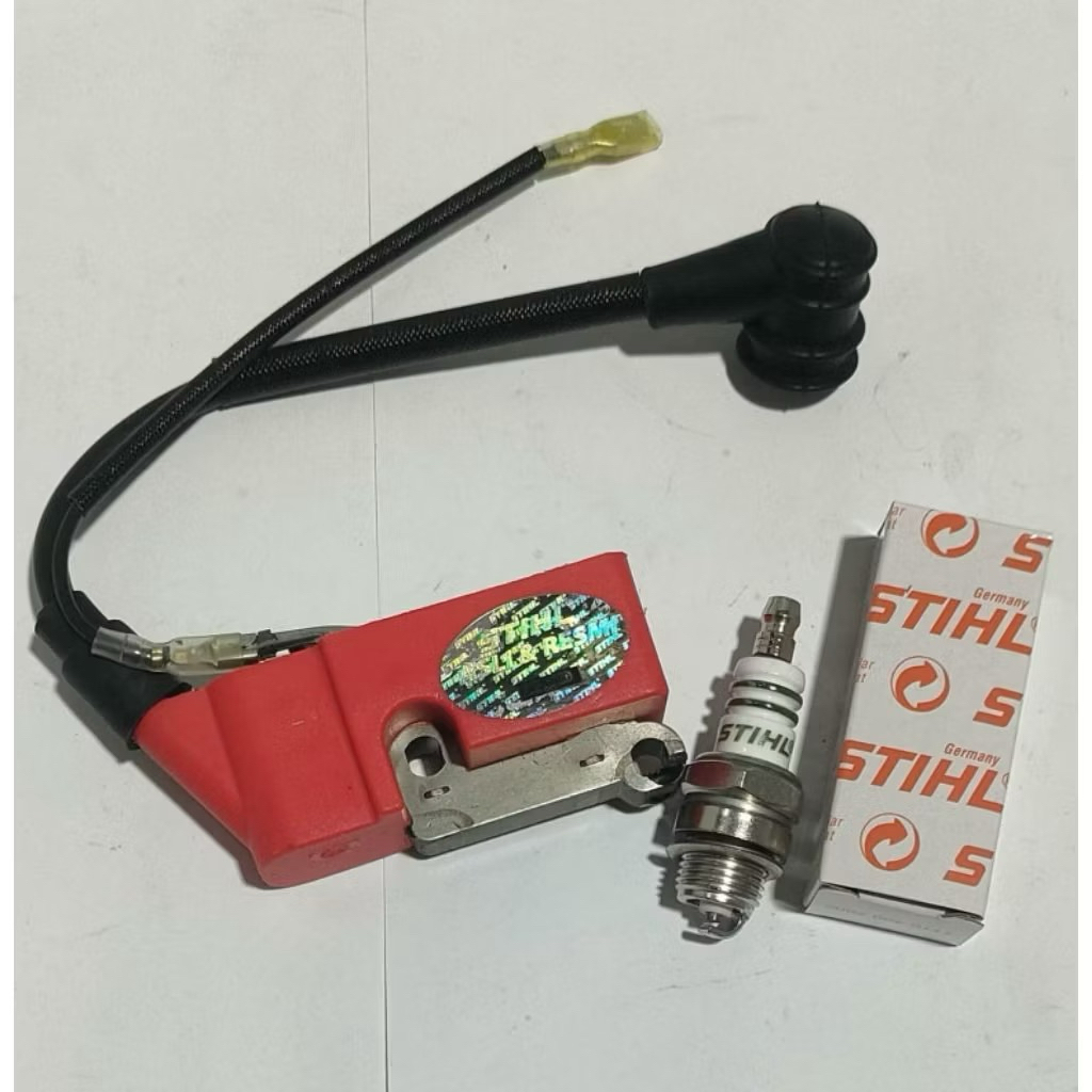 Jual COIL IGNITION/PENGAPIAN CHAINSAW 5200/5800 + BUSI STIHL ORIGINAL ...