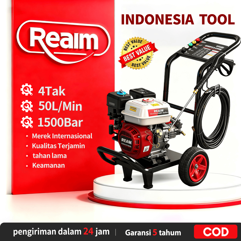 Jual Reaim Jet Cleaner 4Tak Mesin Cuci Mobil Engine 900Bar High ...