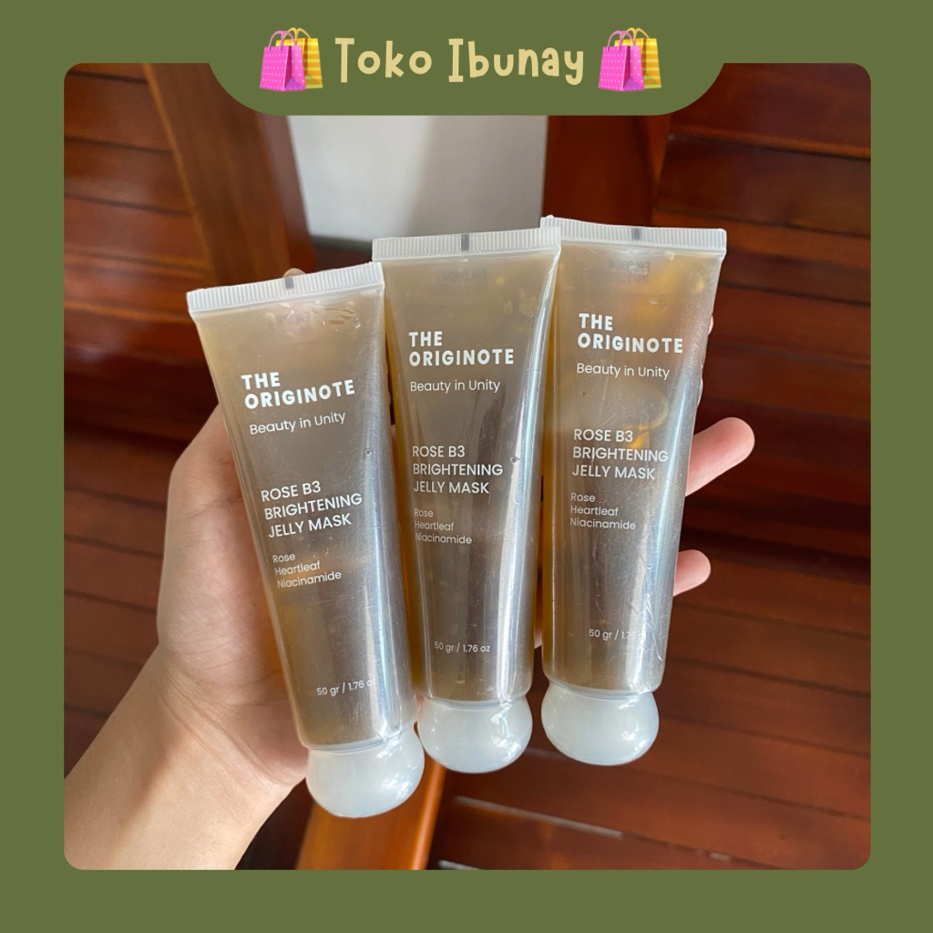 Jual (NEW) The Originote Rose B3 Brightening Jelly Mask | Originote ...