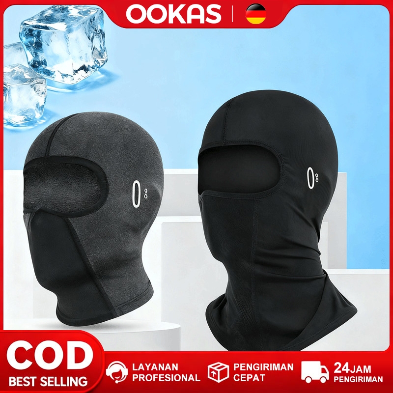 Jual OOKAS Masker Ninja Masker Motor Full Face Balaclava Sarung Kepala ...