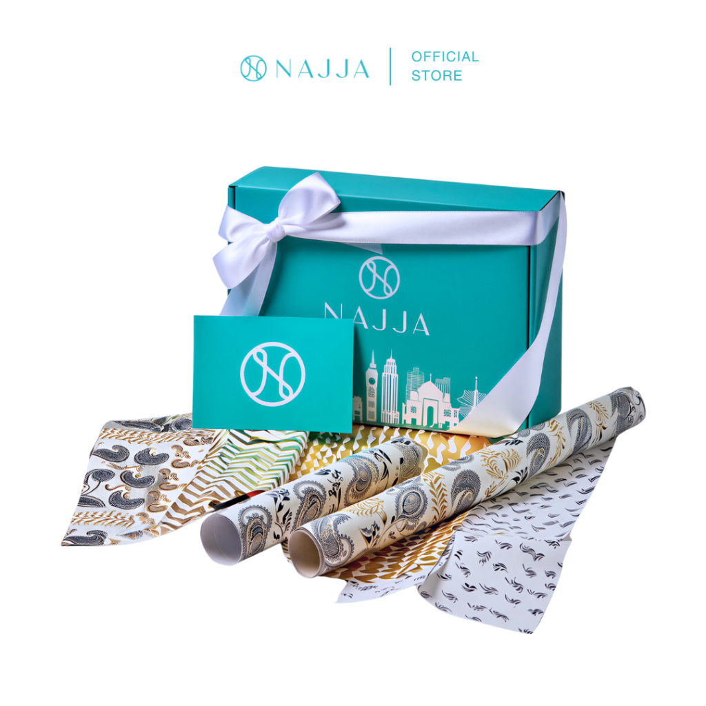 Jual NAJJA Gift Box Eksklusif - Kartu Ucapan & Kertas Kado Premium ...