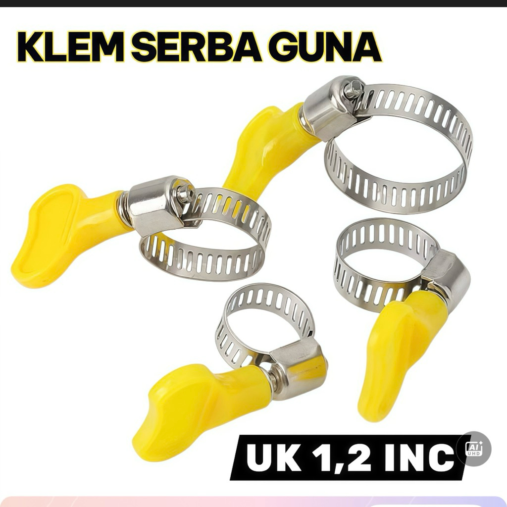 Jual KLEM KUPU SELANG HAWA MESIN DLL, SERBA GUNA | Shopee Indonesia