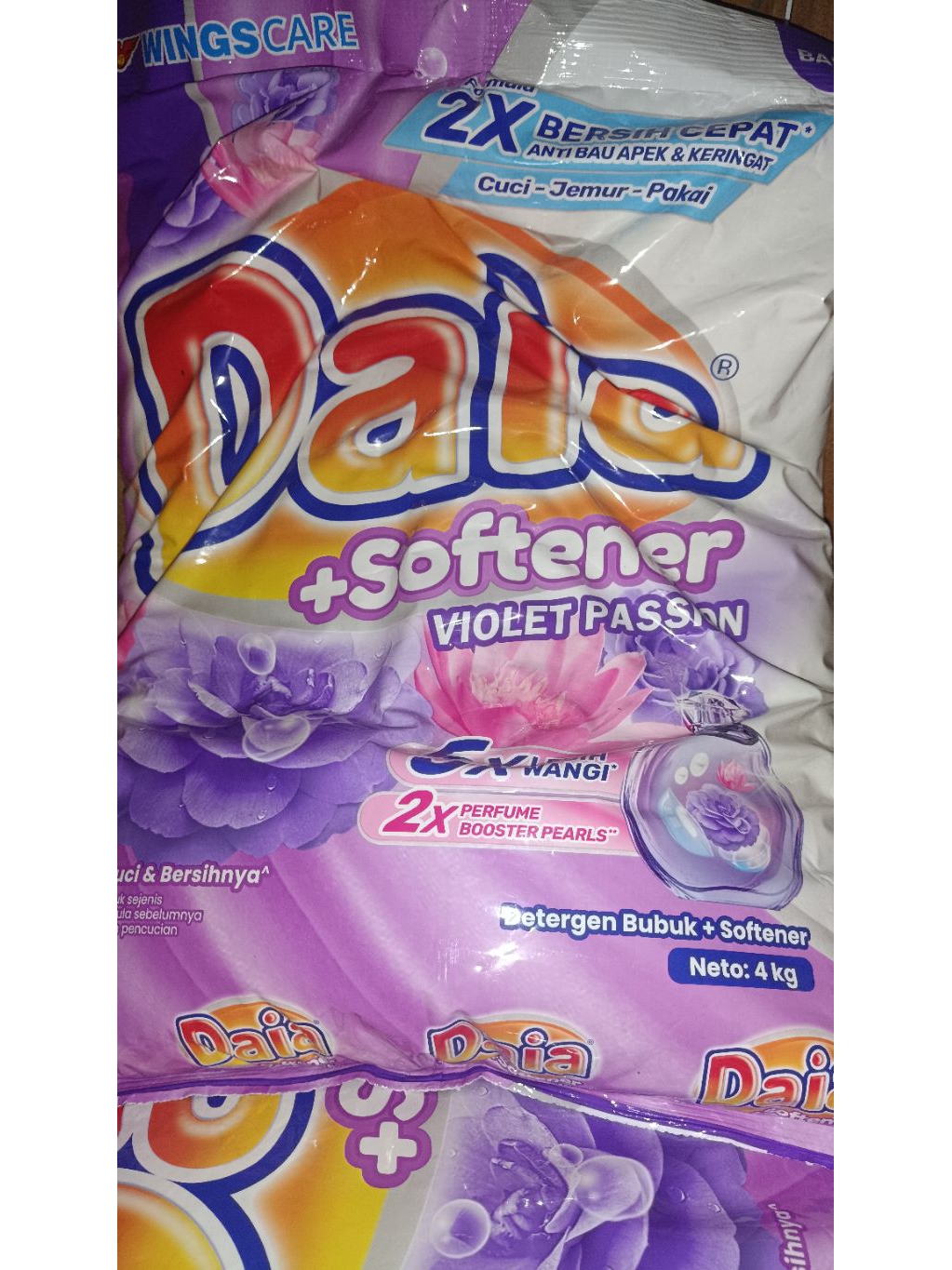 Jual Detergen bubuk Daia isi 4 kg . sabun bubuk | Shopee Indonesia