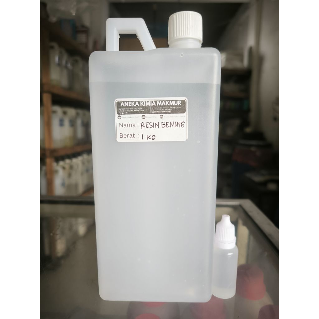 Jual Resin Bening 1 kg / Resin Bening + Katalis | Shopee Indonesia