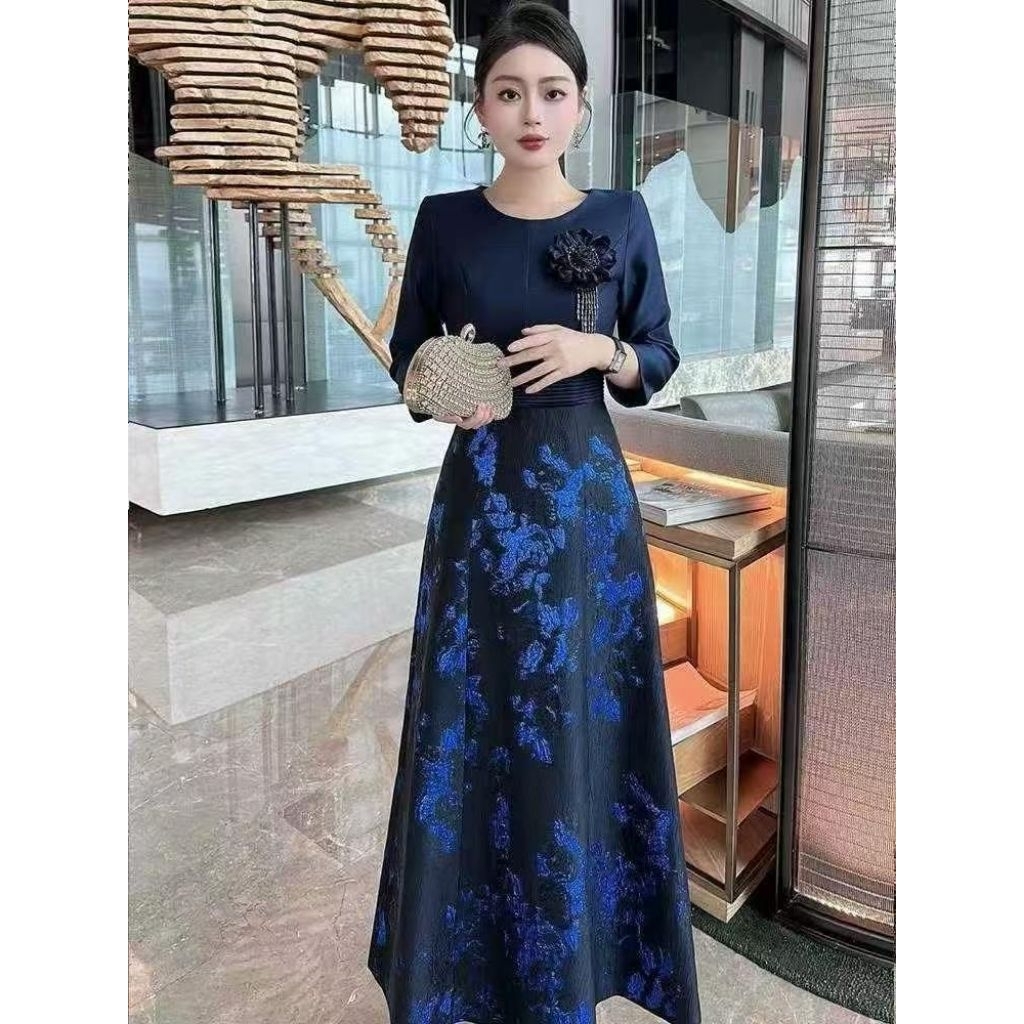 Jual Dress Butik Mewah Import Premium "ARTHURAS" up | Shopee Indonesia