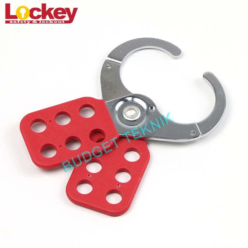 Jual LOTO HASP Red Merah Jaw size:1’’(25mm) Lockey Prolockey Lockout ...