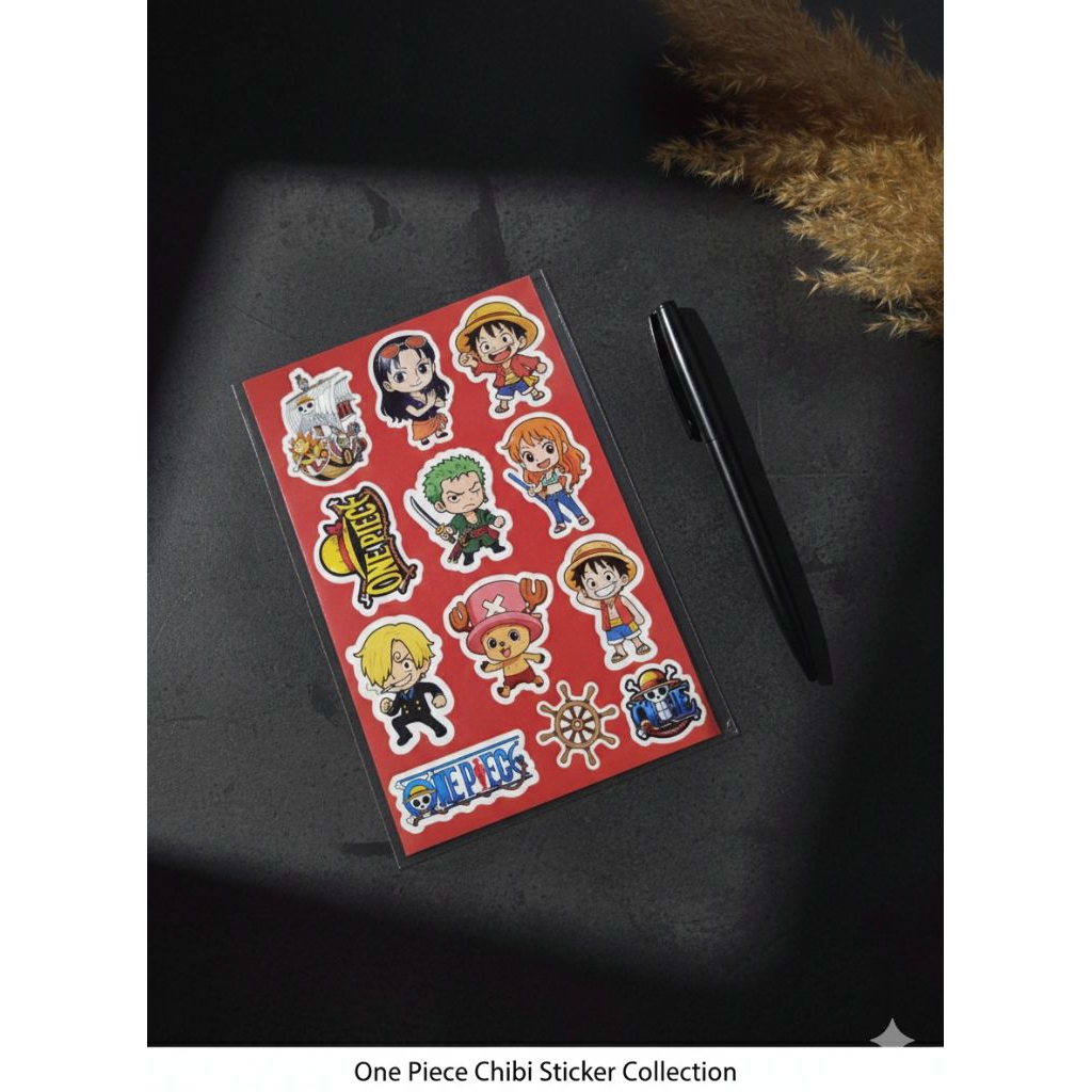 Jual Stiker One Piece / Stiker Chibi/Stiker Mini/ Stiker Cutting ...
