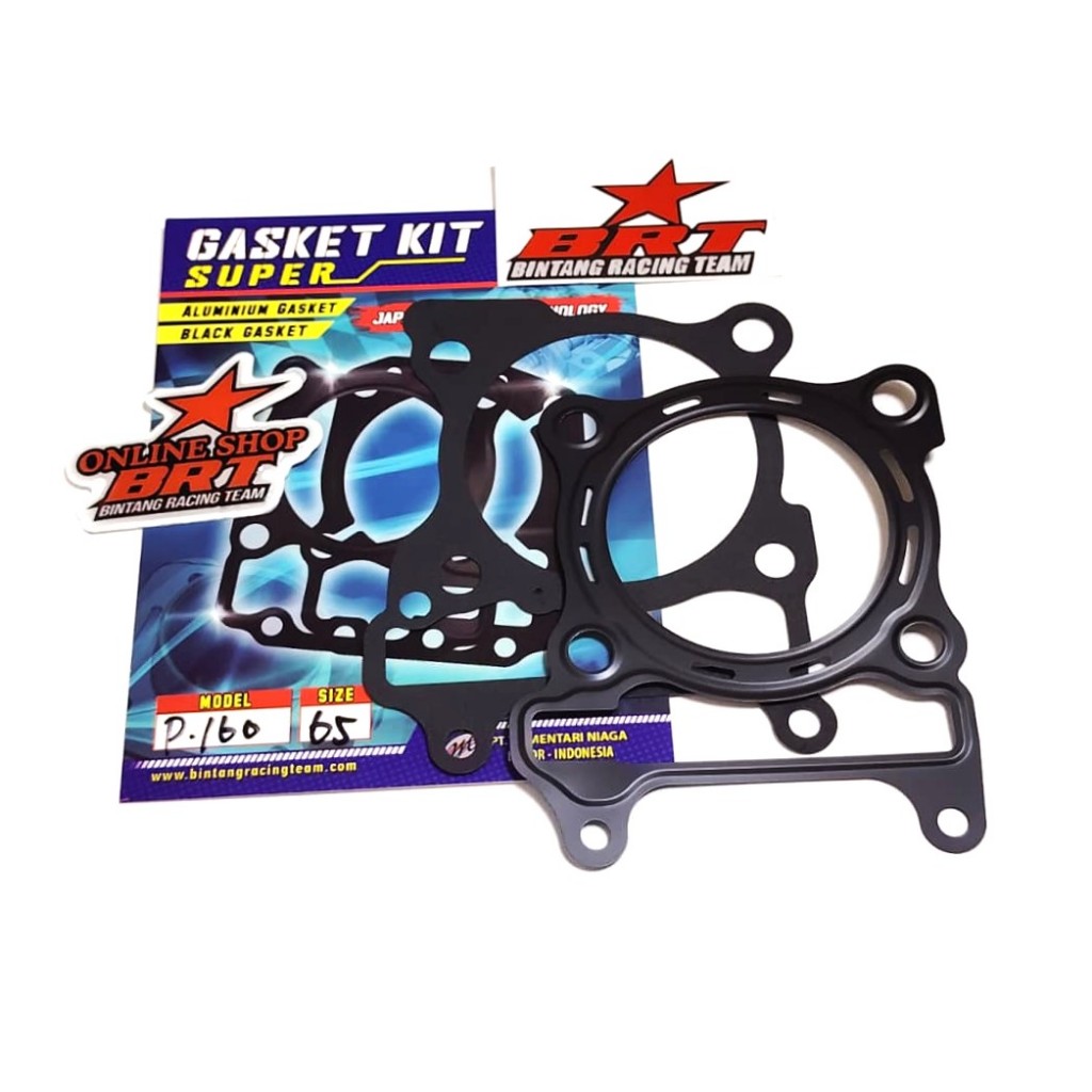 Jual GASKET BRT PAKING BLOK HEAD VARIO 160 PCX 160 ADV 160 65mm 65 mm ...