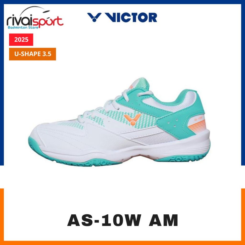 Jual New Sepatu Badminton Victor AS-10W / AS 10W / AS 10 W - AM ...