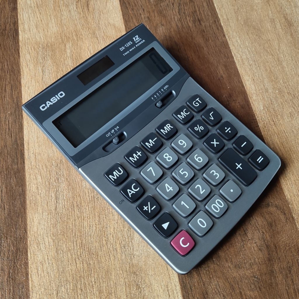 Jual KALKULATOR CASIO DX-120S 12 DIGITS BEKAS | Shopee Indonesia