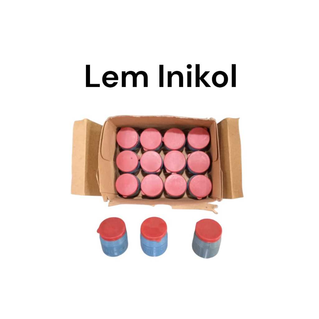 Jual 10 Pcs Lem Kertas Inikol | Shopee Indonesia