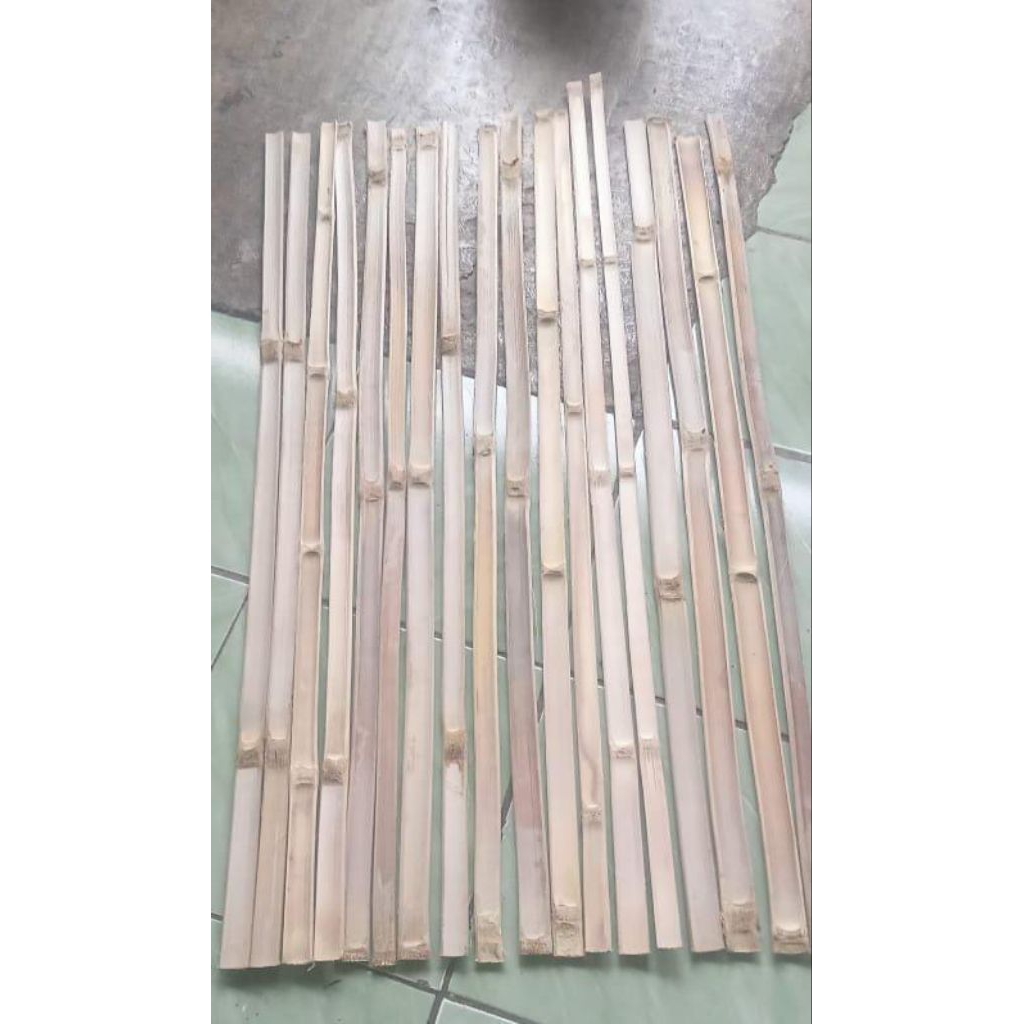 Jual Bambu bilah 150cm,lebar 3cm,tebal dan awettahanlama | Shopee Indonesia