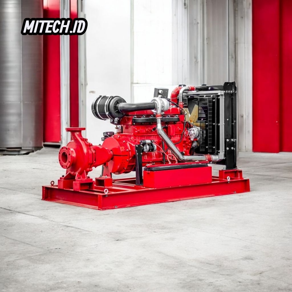 Jual Pompa Hydrant Diesel EBARA - 750 - 1000 GPM 90 Meter 90 Kw ...