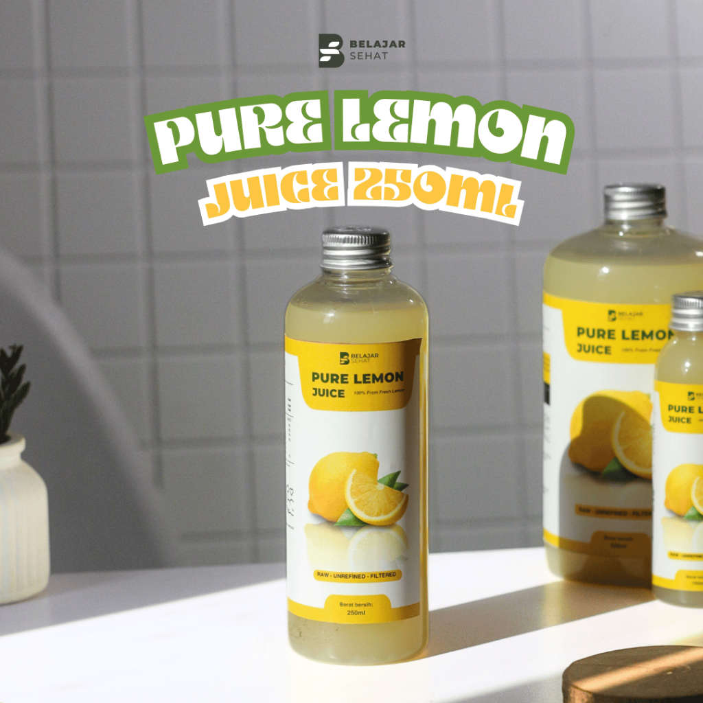 Jual BELAJAR SEHAT - Sari Lemon Alami 250Ml Diet Natural Minuman Sehat ...