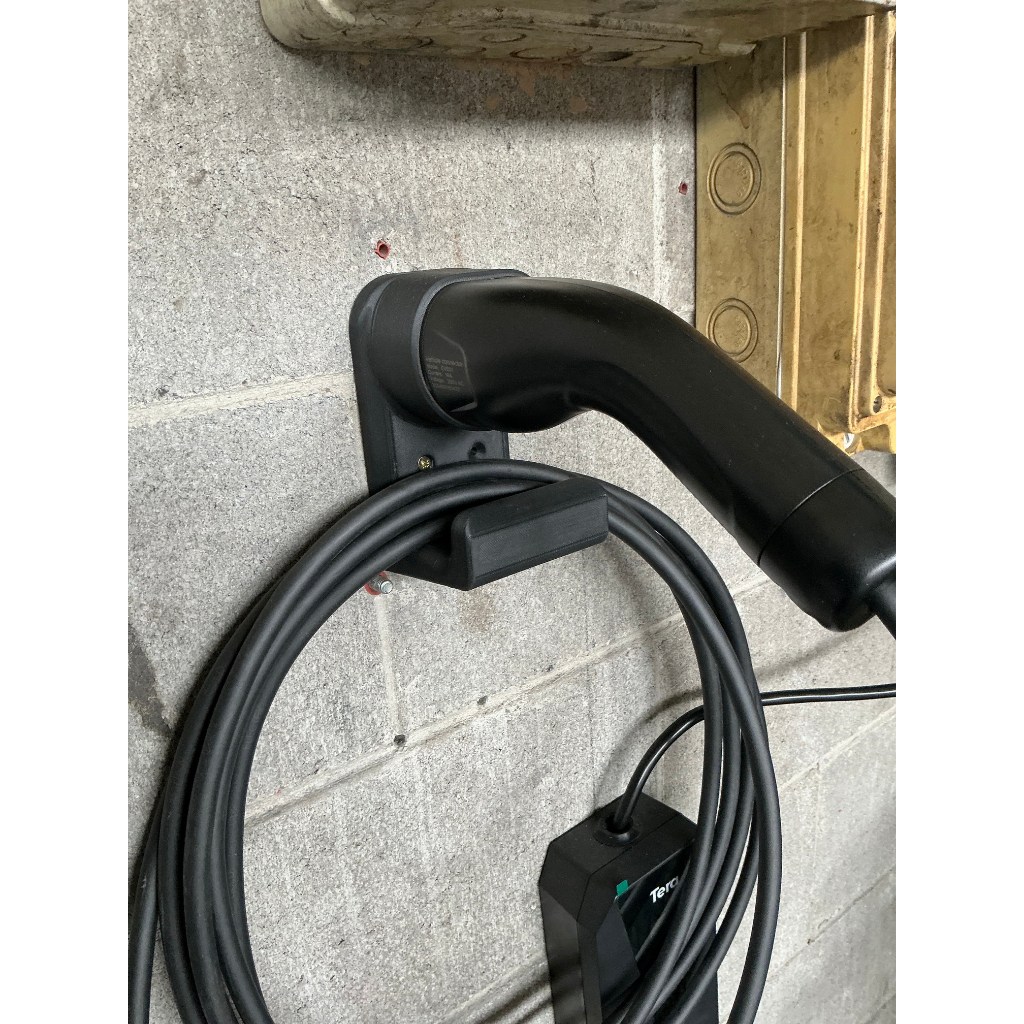 Jual Type CCS2 - EV Charger Cable and Type 2 Plug Wall Holder ...