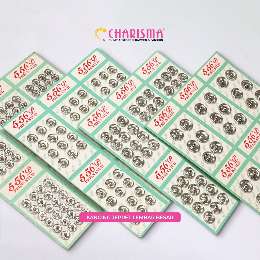 Jual Charisma Kancing Jepret Press Stud - Kancing Cetet, Spring Press ...