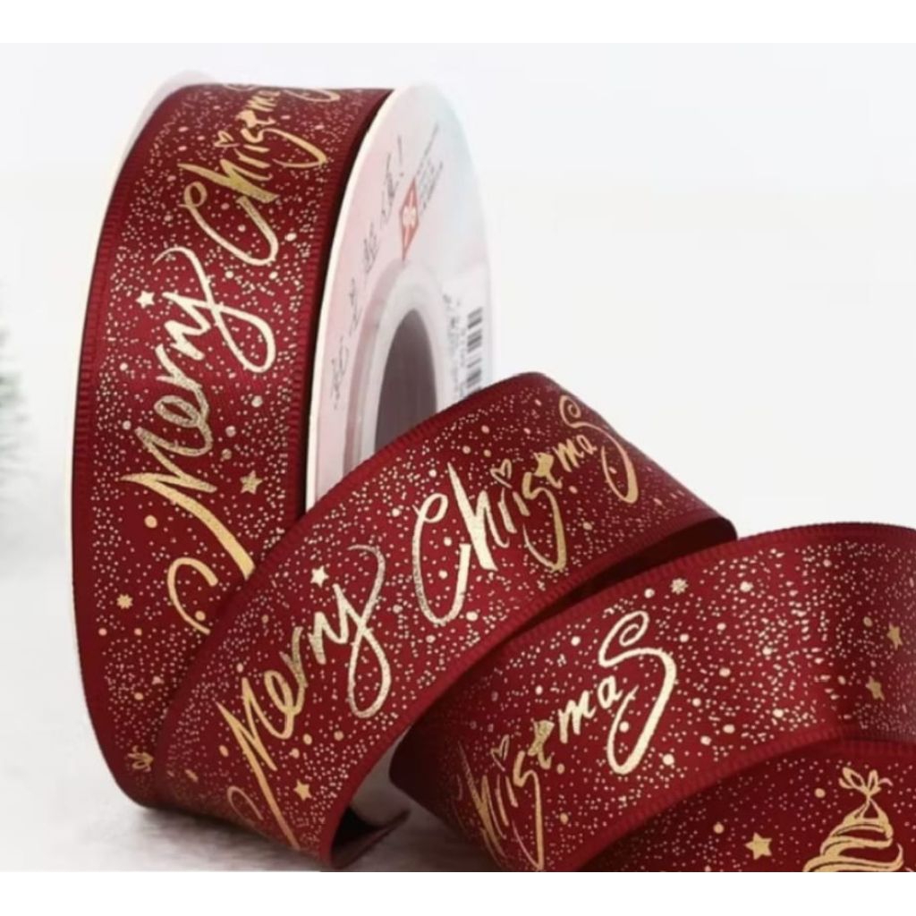 Jual Pita Natal 5 & 10 Yard / Pita Embos emas | Shopee Indonesia