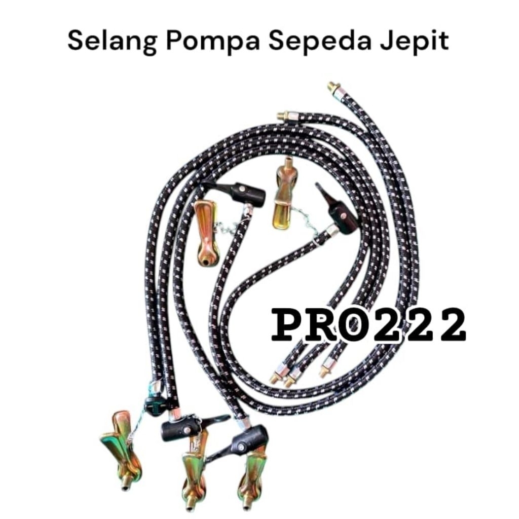 Jual Selang Pompa Ban XP Hitam // Selang Pompa Sepeda // Selang Pompa ...