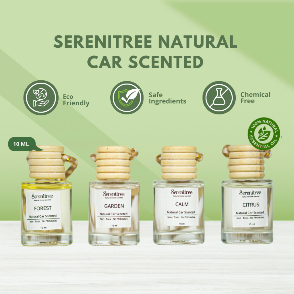 Jual Serenitree Natural Car Scented - Serenitree Pewangi Mobil Alami ...