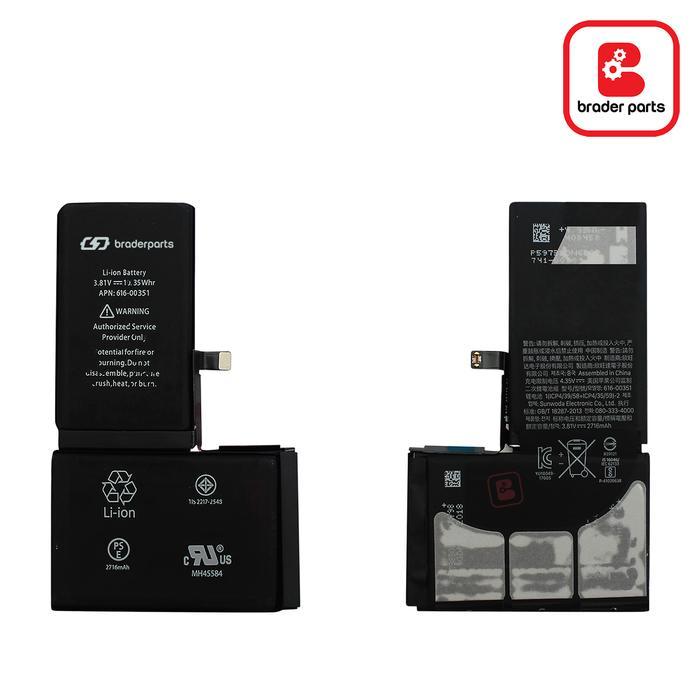 Jual BraderParts Battery Batre IP X XR XS XS Max Baterai Tanam ...