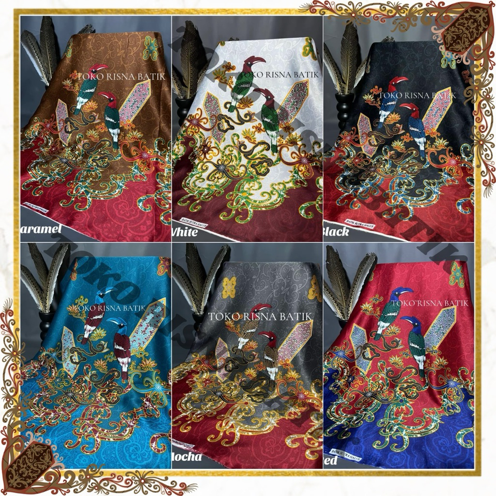 Jual KAIN BATIK KHAS DAYAK KALIMANTAN TENGAH MOTIF BURUNG TINGANG ...