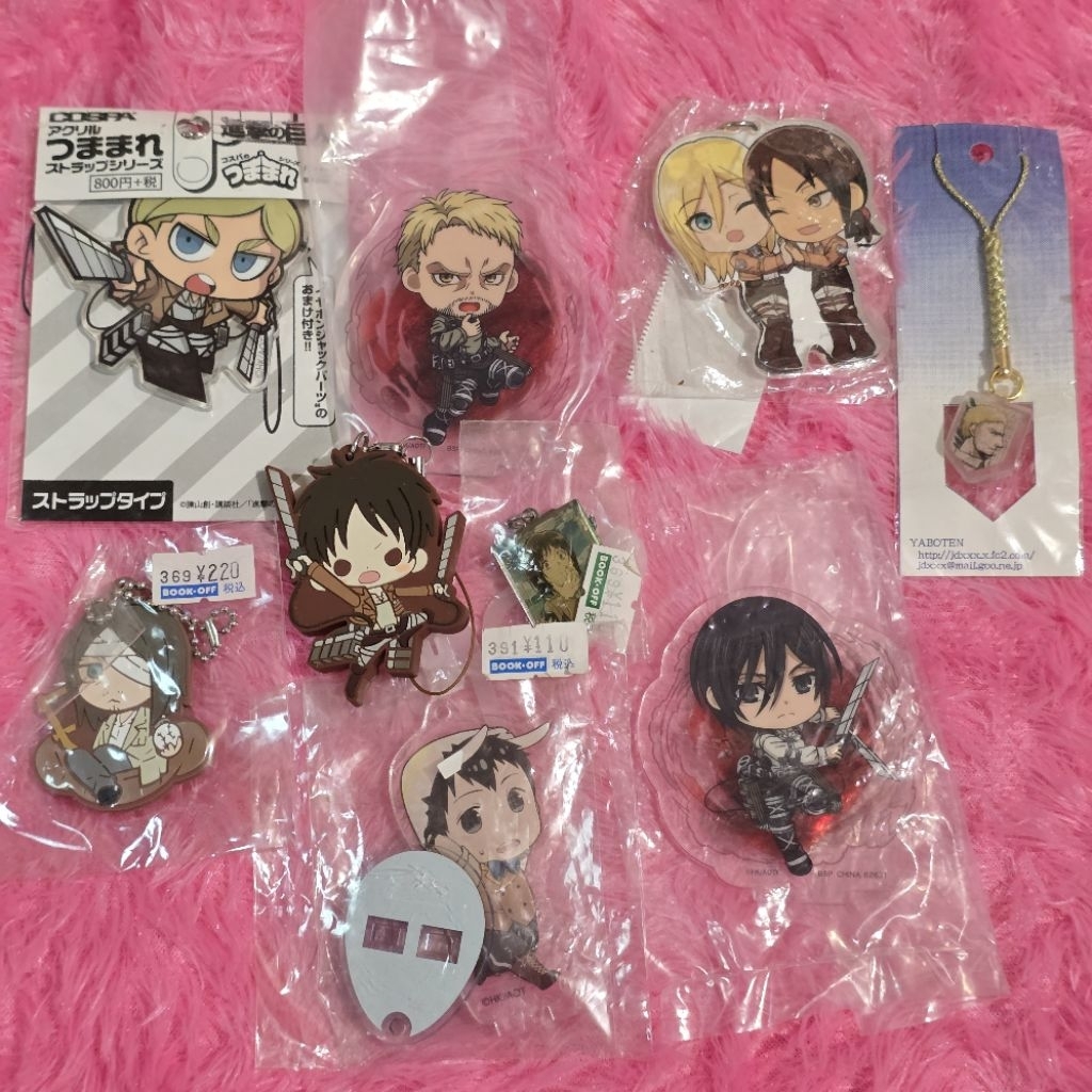 Jual Erwin Smith Reiner Braun Mikasa Ackerman Attack on Titan shingeki ...