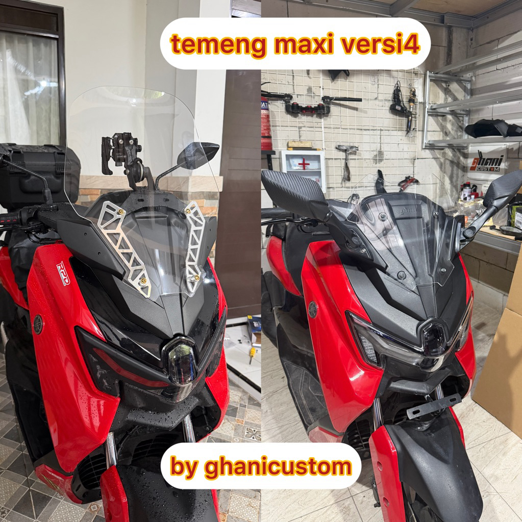 Jual Tameng Maxi NMAX noe s turbo versi4 by ghanicustom | Shopee Indonesia