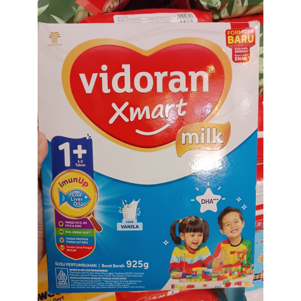 Jual vidoran +1 vanila 925g | Shopee Indonesia