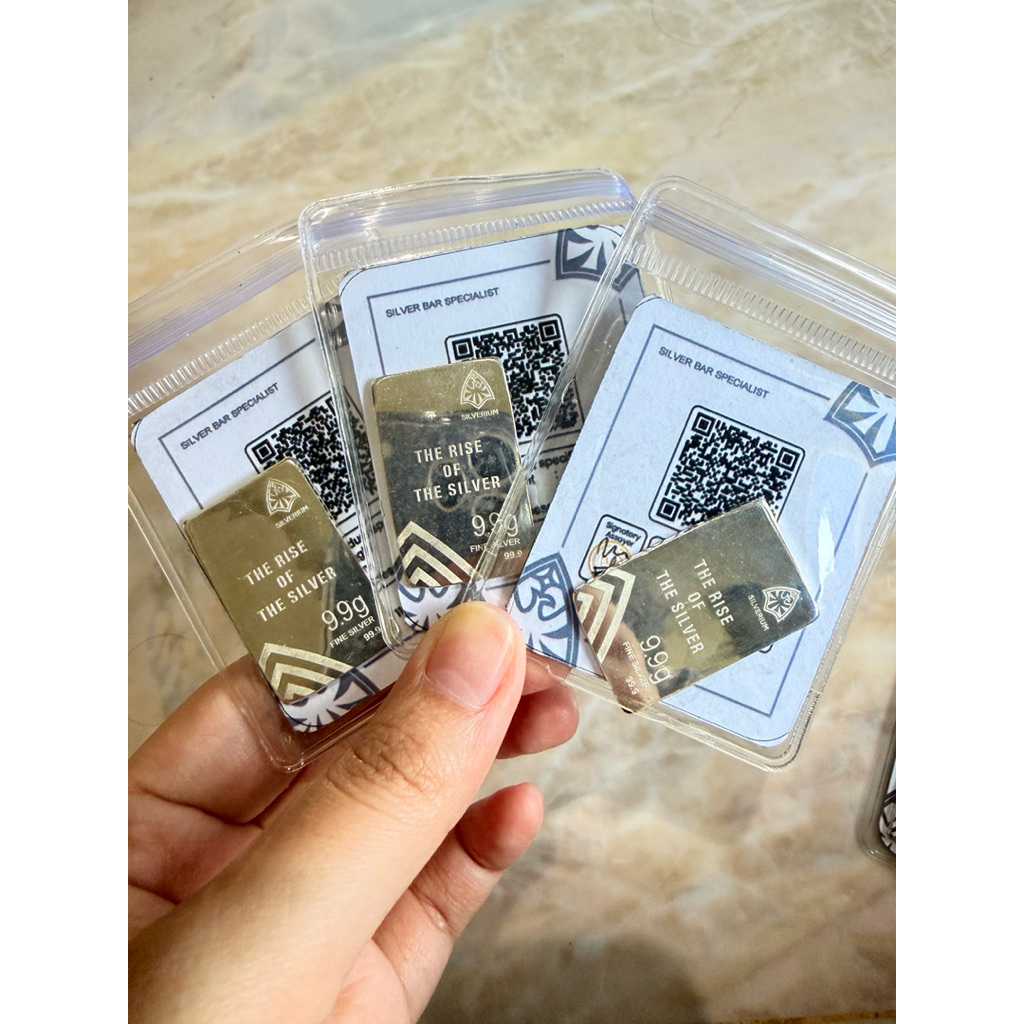 Jual SILVERIUM BULLION SERIES 3,3-9,9gram/PERAK BULION SERIES 3,3-9 ...