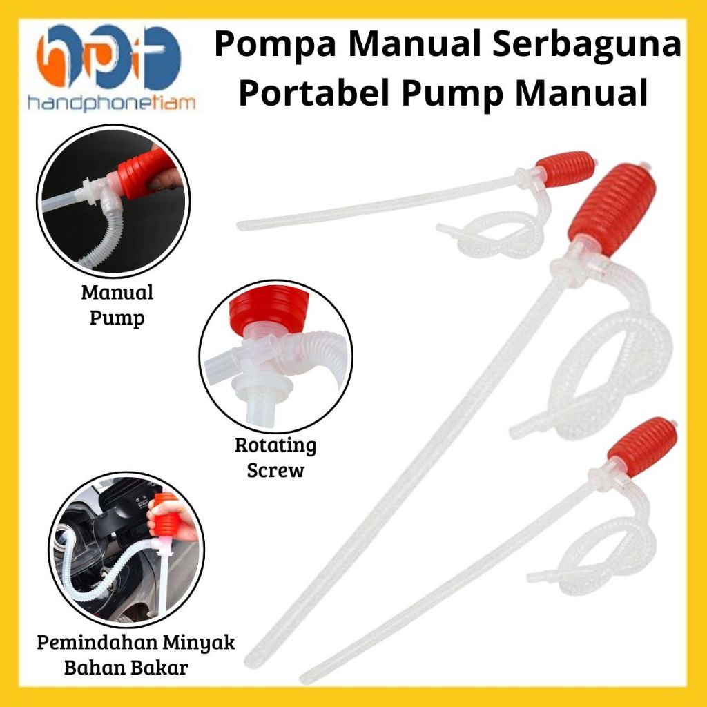 Jual Pompa Manual Serbaguna / Alat Sedot Cairan / Portabel Electric ...