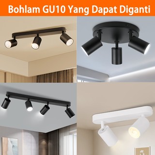 Jual CANMEIJIA 3PCS 4PCS Set Lampu Rel Track Led Sorot GU10 Ceiling ...