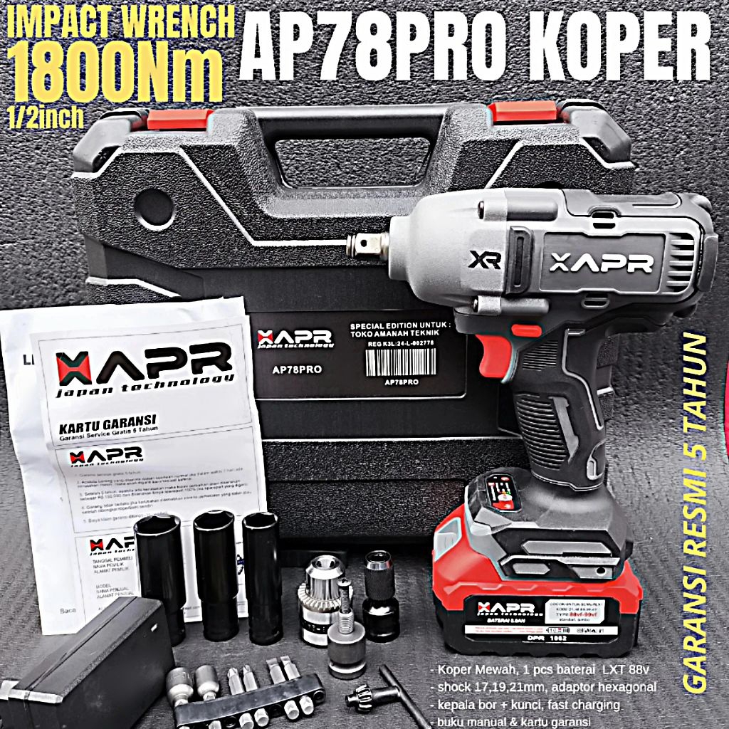 Jual PROMO IMPACT JUMBO APR AP78PRO KOPER SPESIAL EDITION 1800NM 1/2 ...