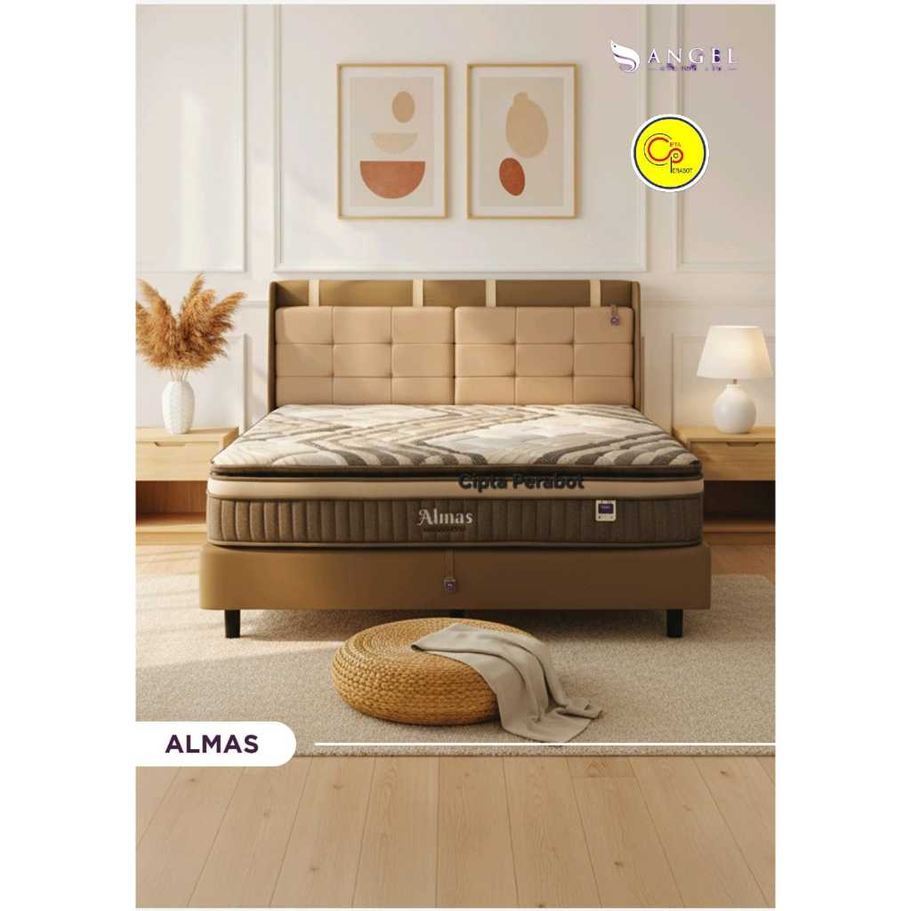 Jual Matras Kasur Springbed Angel Springbed Almas | Shopee Indonesia