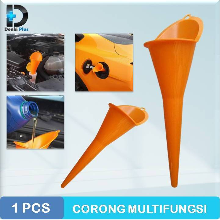 Jual Corong Minyak Plastik Leher Panjang Serbaguna Corong Plastik ...