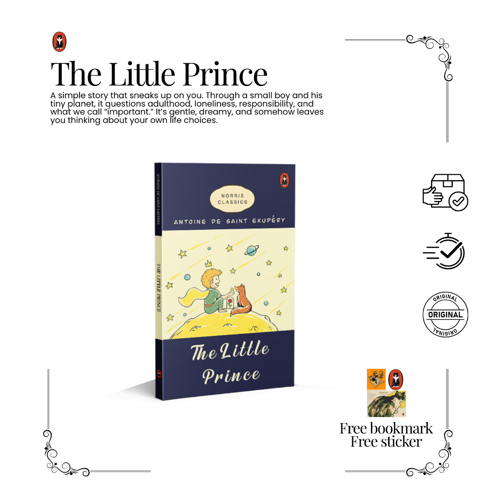 Jual [Norris Book] The Little Prince by Antoine de Saint-Exupery ...