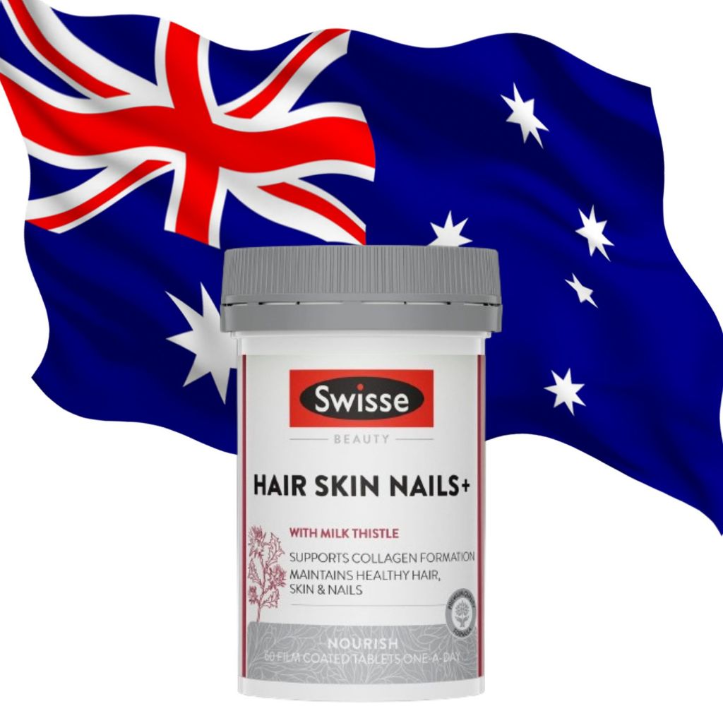 Jual Original Made In Australia Swisse Beauty Hair Skin Nails+ Isi 60 ...