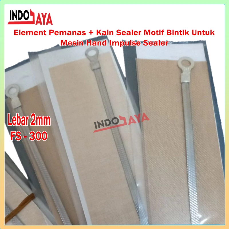Jual Element Pemanas Alat Pres Plastik 30cm Kain Teflon Tahan Panas Dan ...