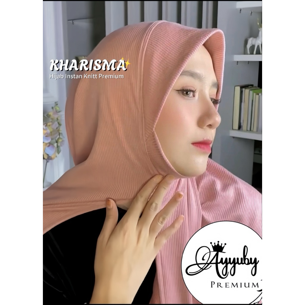 Jual Hijab Instan Segitiga Karisma Knit Pet Dagu Original Ayyuby ...