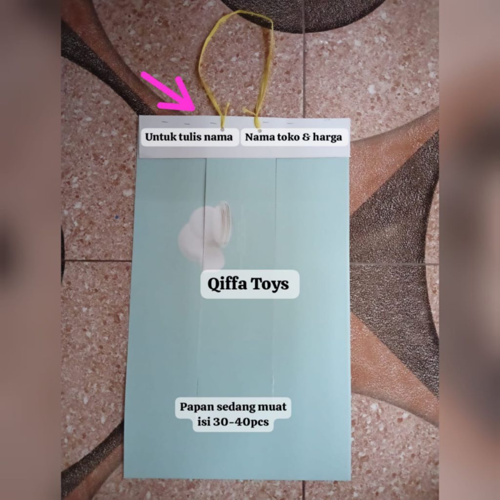 Jual 3 papan renceng ukuran sedang muat isi 30-40pcs | Shopee Indonesia
