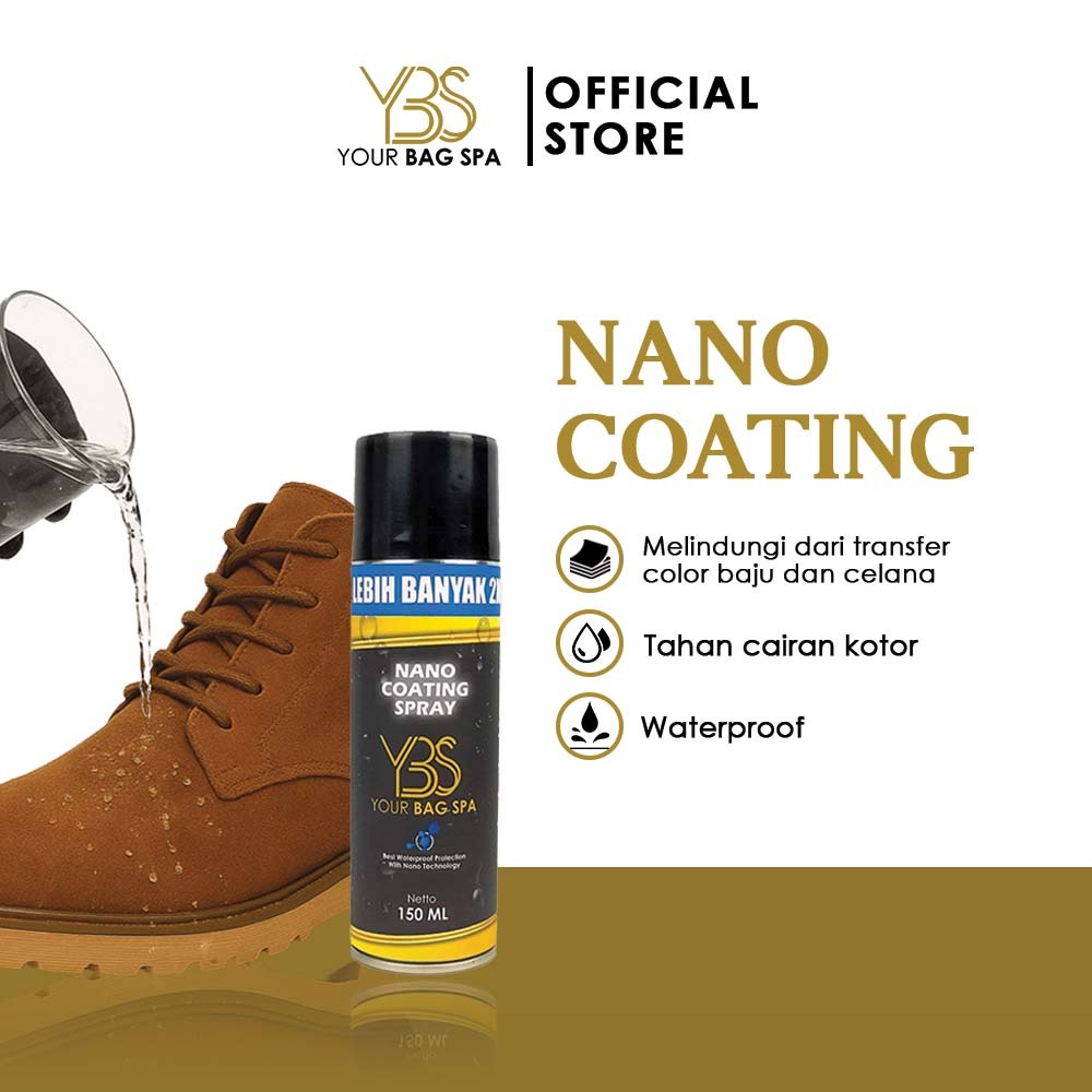Jual Nano Coating Spray Anti Air Tas & Sepatu – Waterproof Spray Aman ...