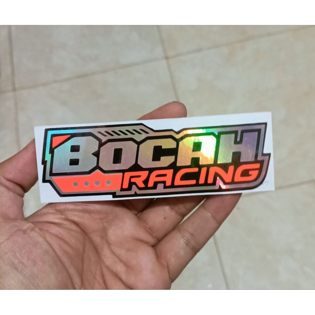 Jual Stiker motor hologram Bocah Racing | Shopee Indonesia