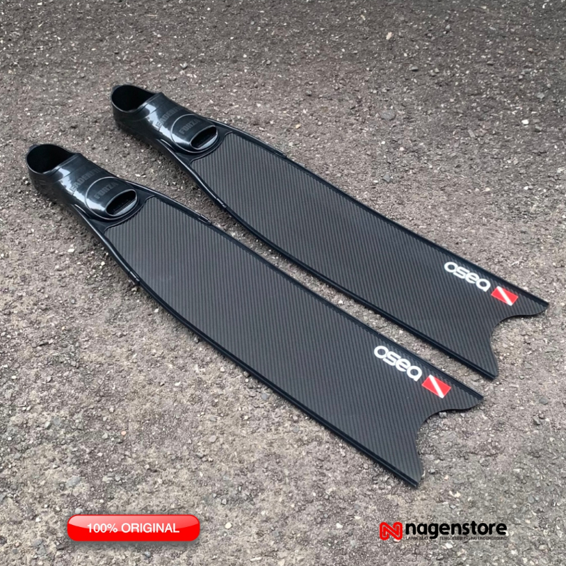 Jual OSEA Longfins Custom Carbon Long fins Carbon Freedive Freediving ...