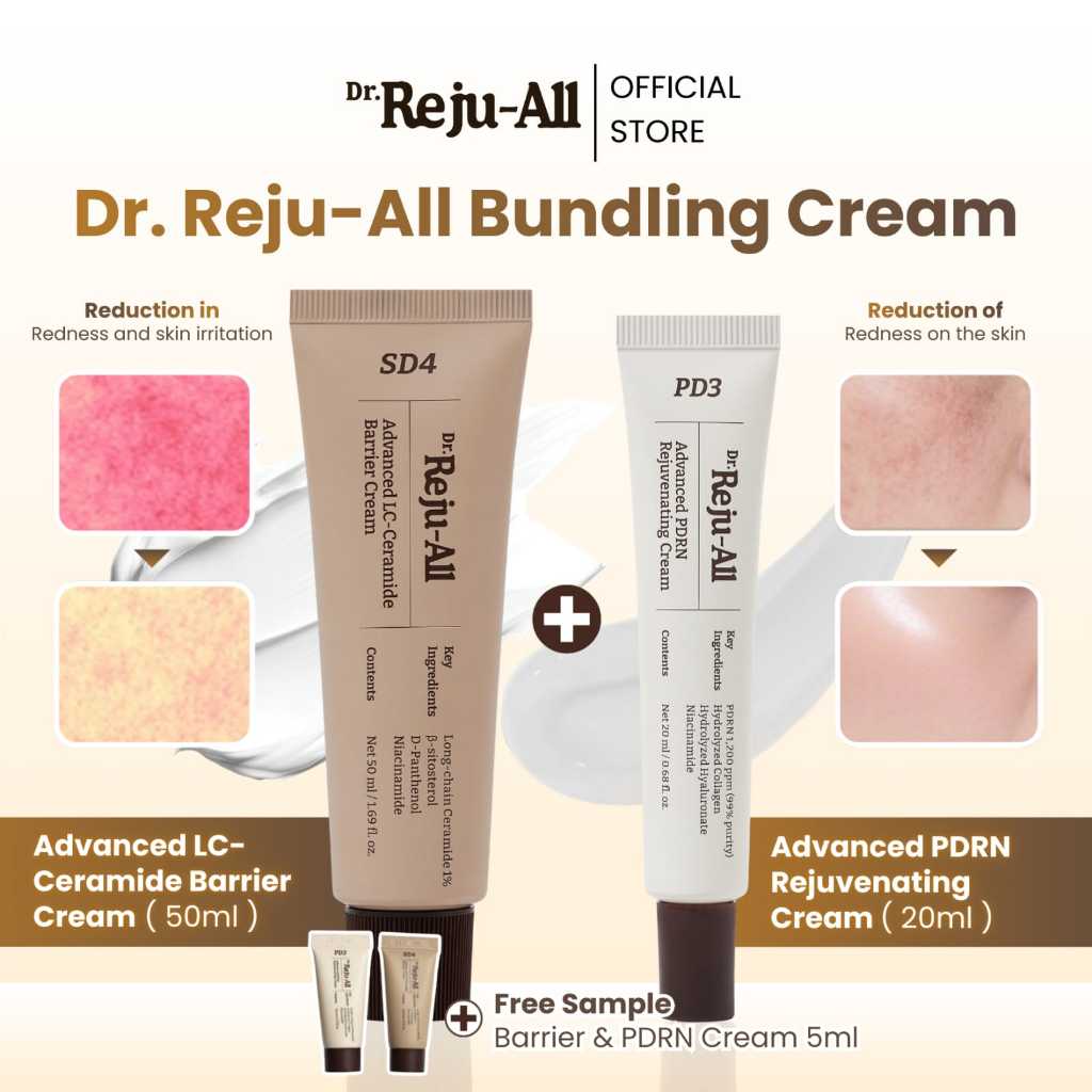 Jual DR. REJU-ALL Bundling Cream ( Barrier Cream 50ml + PDRN Cream 20ml ...
