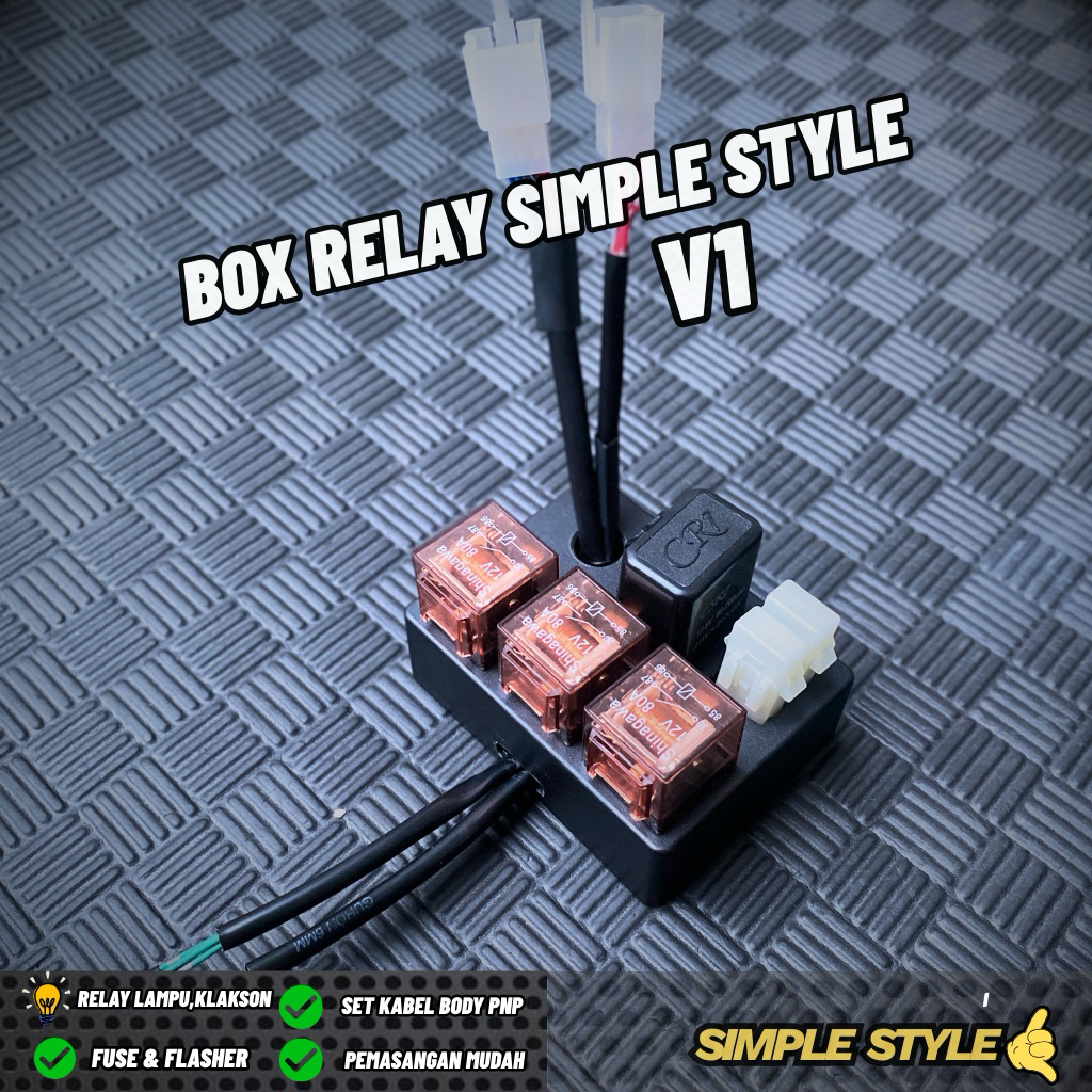Jual BOX RELAY/DUDUKAN RELAY CB SIMPEL STYL V1 | Shopee Indonesia