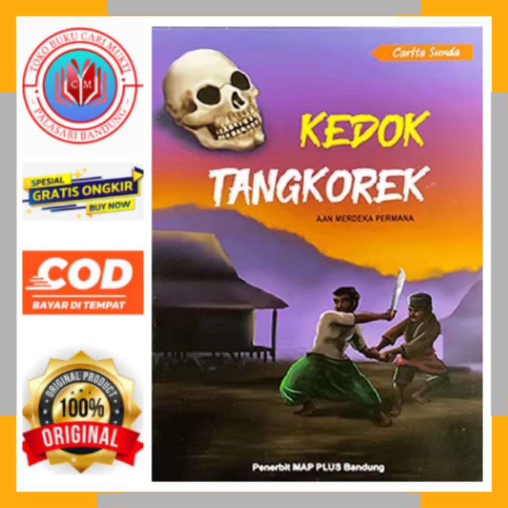 Jual MAP PLUS BUKU NOVEL SUNDA KEDOK TANGKOREK - Aan Merdeka Permana ...