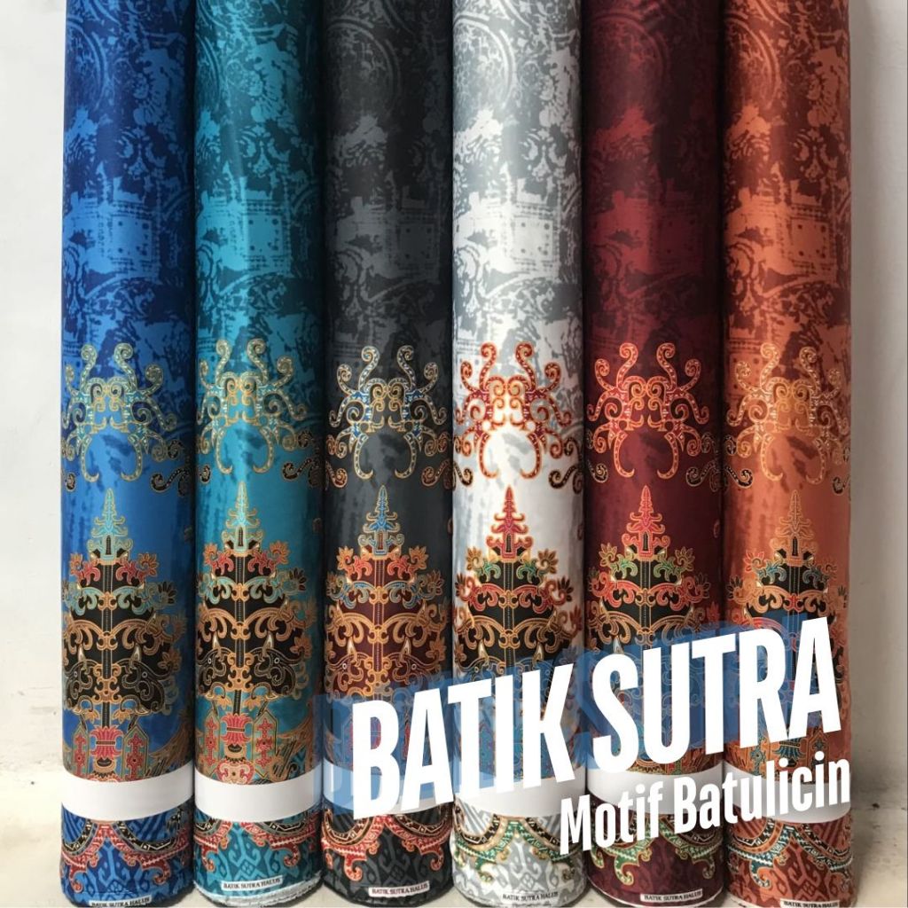 Jual Kain Batik Motif Kalimantan Semi-Sutra Premium HALUS LEMBUT Batik ...