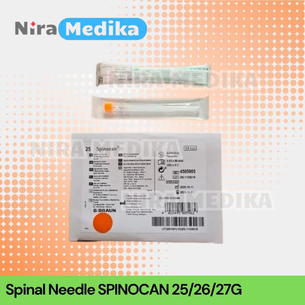 Jual B BRAUN - Spinal Needle SPINOCAN 25 26 27 G | Shopee Indonesia