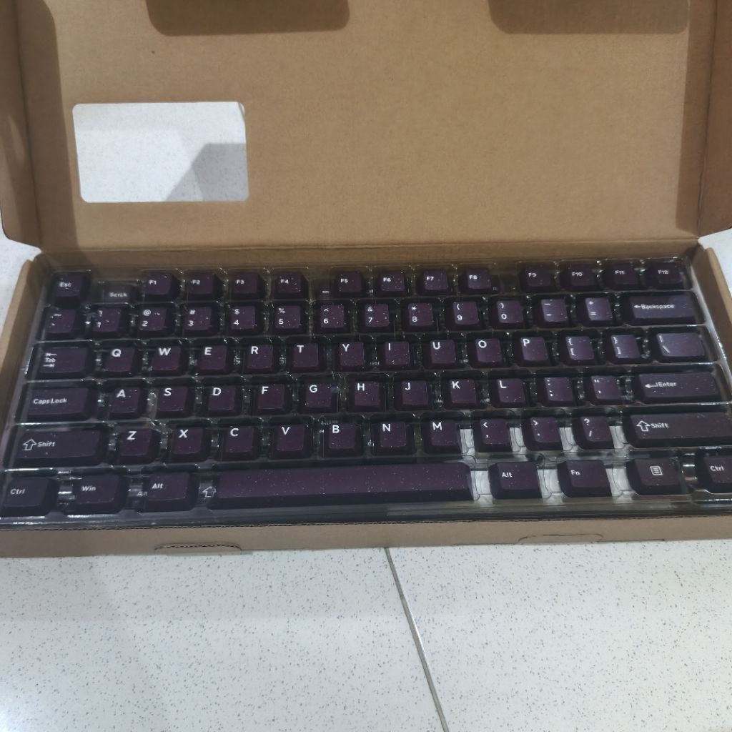 Jual Keycaps PBTFans Vior Wine Translucent Clone | Mechanical Keyboard ...
