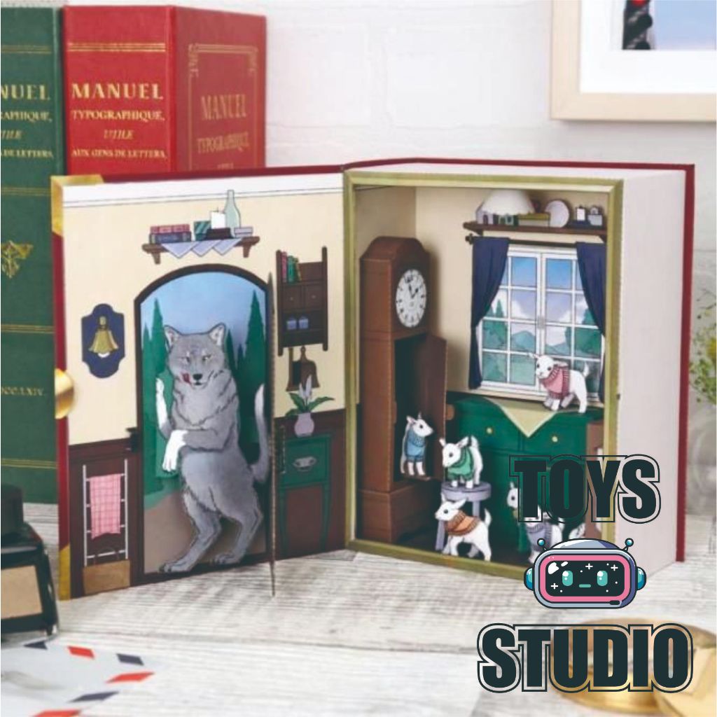Jual Template Papercraft Model Diorama Book | Shopee Indonesia